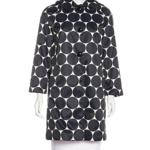 kate spade | Jackets & Coats | Kate Spade Womens Jacket S Polka Dot ...
